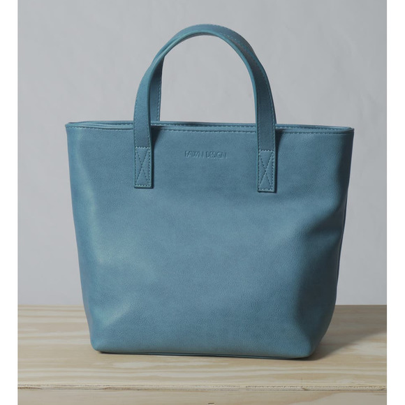 Fawn Design | Bags | Fawn Design Pebble Mini Bag Tote Crossbody Blue ...